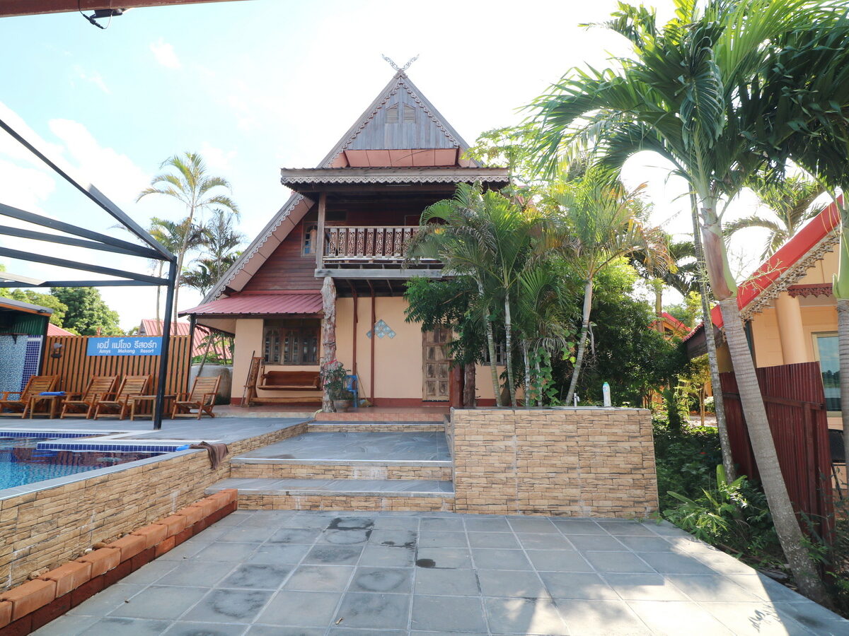 Amy’s Mekong Resort is For Sale, Located on The Banks Of The Mekong River, That Phanom, Nakhon ...